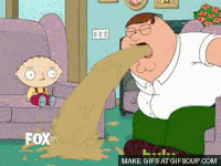 Stewie Throwing Up Gif
