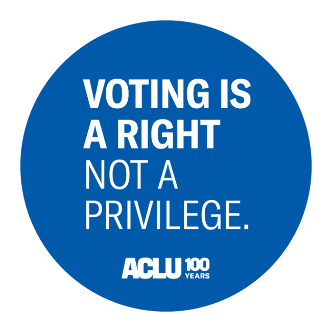 Vote Aclu Sticker for iOS & Android | GIPHY