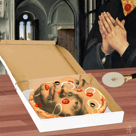 Pizza Lady GIFs - Get the best GIF on GIPHY