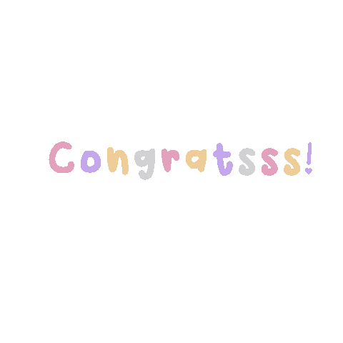 Congrats Congratulation Sticker for iOS & Android | GIPHY