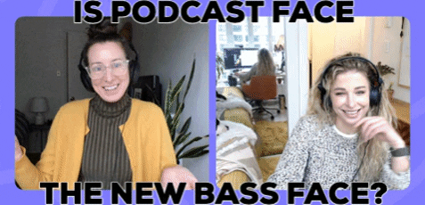 Funny Face Podcast GIF by Loci - Find & Share on GIPHY