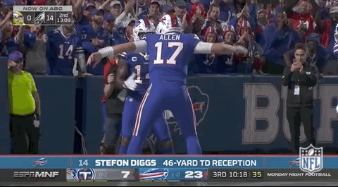 Buffalo Bills Football GIF by NFL - Find & Share on GIPHY