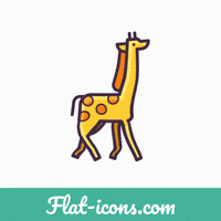 Newborn Giraffe Walking Gif