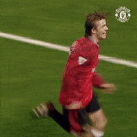 David Beckham Goal Celebration