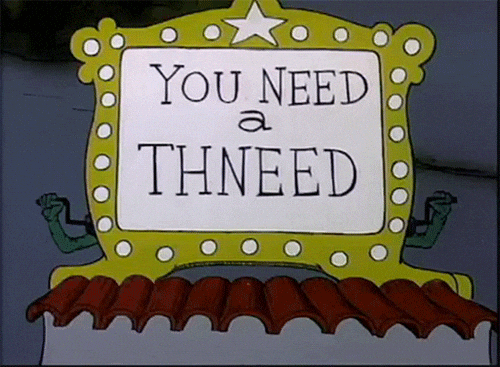 Thneed GIFs - Get the best GIF on GIPHY