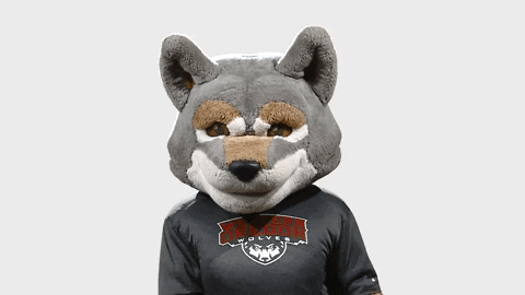 Mascot Graduation GIF by Western Oregon University - Find & Share on GIPHY