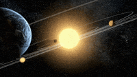 Solar System Gif Animation