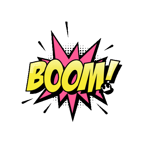Boom Explosion Sticker by Embargosalobestia for iOS & Android | GIPHY