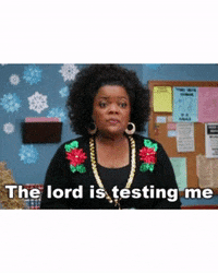 The Lord Is Testing Me Gif
