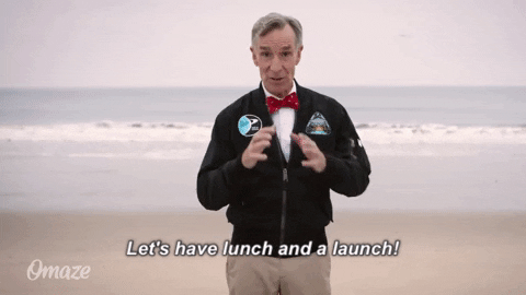 Lunch-and-launch GIFs - Get the best GIF on GIPHY