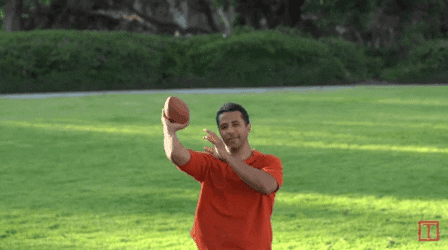 Quarterback Throwing Gif