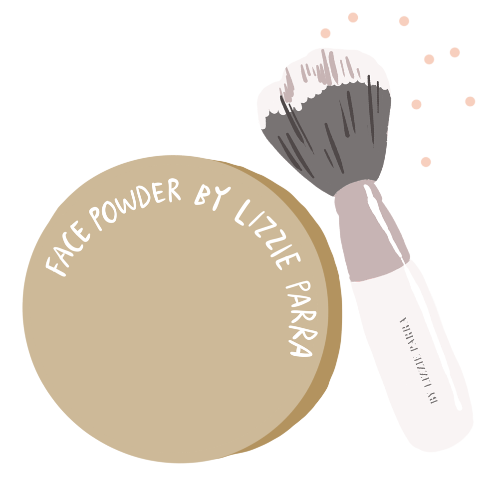 Makeup Powder Sticker by By Lizzie Parra for iOS & Android | GIPHY