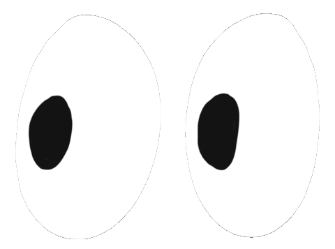Eyes Hello Sticker for iOS & Android | GIPHY