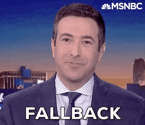 Fall Back GIF by MSNBC - Find & Share on GIPHY