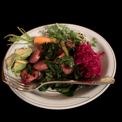 Red Cabbage Probiotic GIF by Salt And Savour Sauerkraut - Find & Share ...