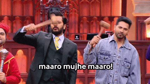 Maro-mujhe-maro GIFs - Get the best GIF on GIPHY