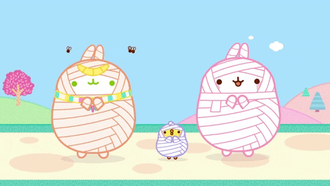 Happy Dance GIF by Molang.Official - Find & Share on GIPHY