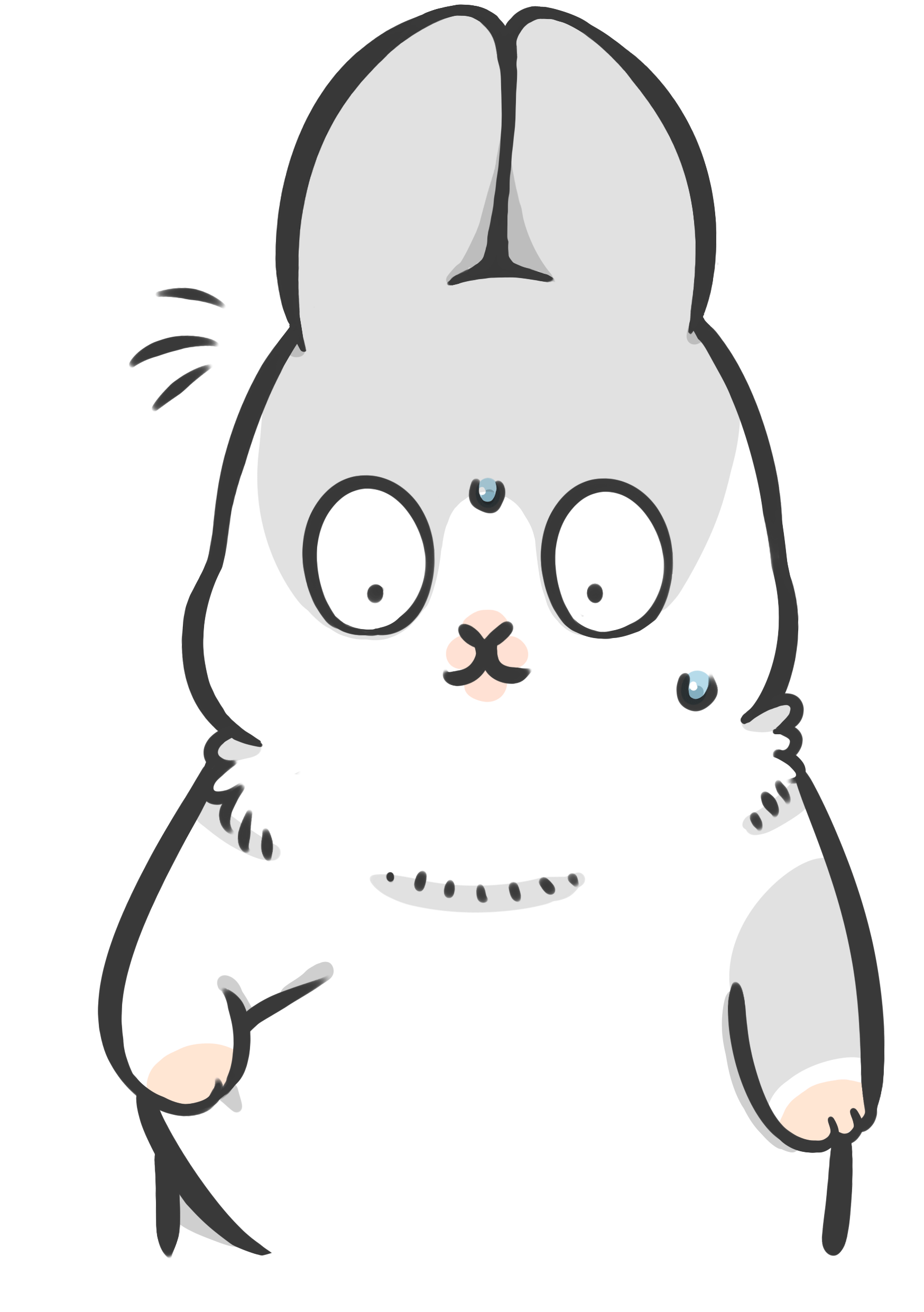 Bunny Rabbit Sticker by YUKIJI for iOS & Android | GIPHY