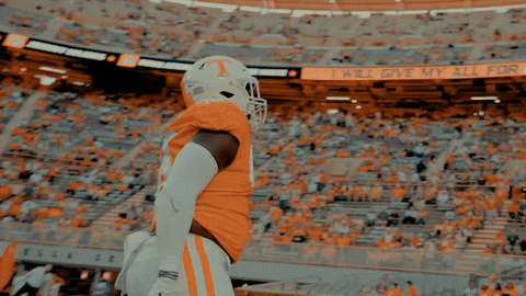 Tennessee Volunteers Football GIF by Tennessee Athletics - Find & Share ...