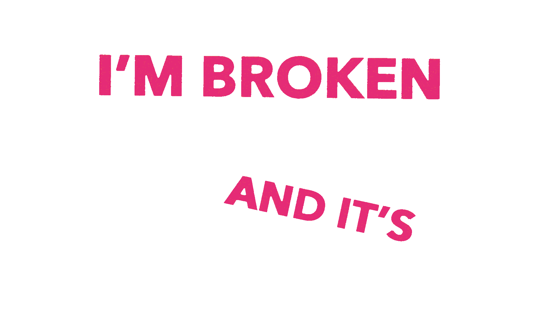 Kelly Clarkson Lyrics Sticker by Atlantic Records for iOS & Android | GIPHY