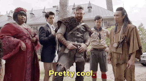 Ghosts Reaction GIF by CBS - Find & Share on GIPHY