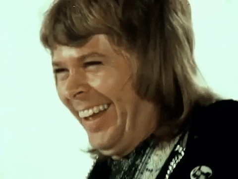Laugh 70S GIF by ABBA - Find & Share on GIPHY