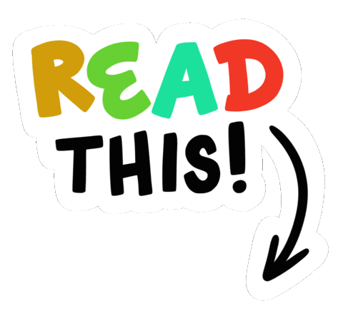 Read This Sticker for iOS & Android | GIPHY
