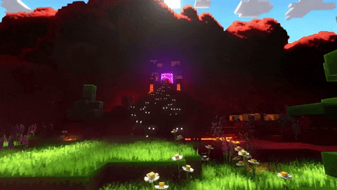 Theyre Coming Oh No GIF by Minecraft - Find & Share on GIPHY