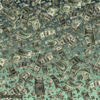 Falling Money Animation Gif