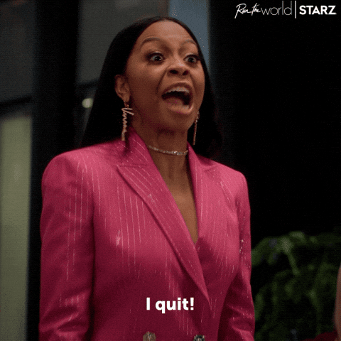 I Quit Reaction Gif