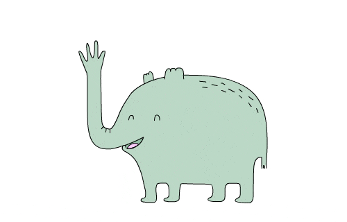 Elephant Waving GIFs - Get the best GIF on GIPHY