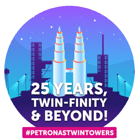 PETRONAS Twin Towers 25th GIFs on GIPHY - Be Animated