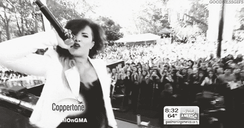 Demi Lovato Good Morning America GIFs - Get the best GIF on GIPHY