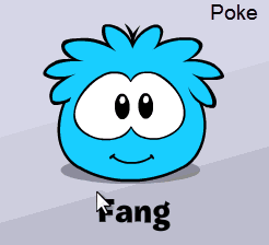 The Blue Beautiful Transparent Puffle by KeeperTreeper on DeviantArt