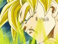 Goku+stare GIFs - Find & Share on GIPHY