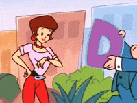 Animated Letter D Gif