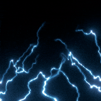 Struck By Lightning Gif