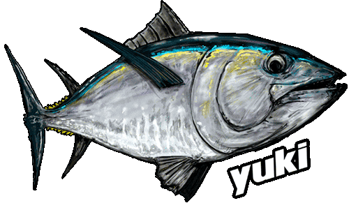Tuna Tonno Sticker by Yuki Competition for iOS & Android | GIPHY