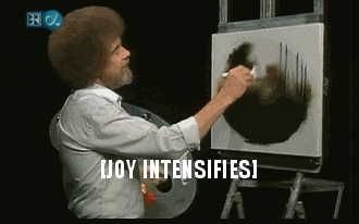New trending GIF tagged art bob ross the… | Trending Gifs