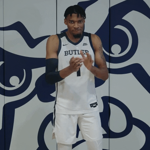 Celebrate College Basketball GIF by butlermbb - Find & Share on GIPHY