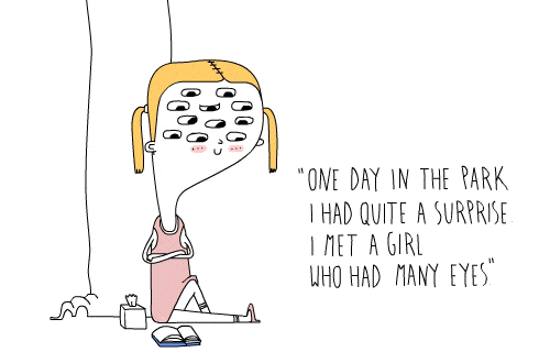 The Girl With Many Eyes GIFs - Get the best GIF on GIPHY