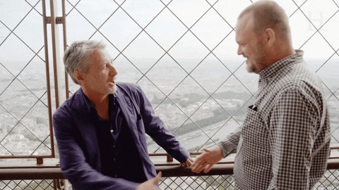 Al-murray-and-antoine-de-caunes GIFs - Get the best GIF on GIPHY