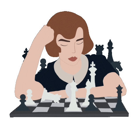 Chess Gambit Sticker for iOS & Android | GIPHY