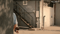 Peeking Around The Corner Gif