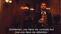 Django Unchained Calvin Candie Gif
