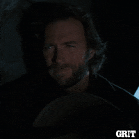 Clint Eastwood Stare Gif