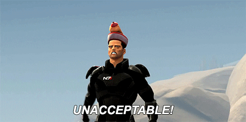 New trending GIF tagged sfm unaccaptable john shepard… | Trending Gifs