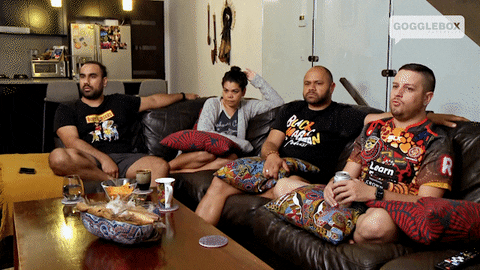 Excited Football GIF by Gogglebox Australia - Find & Share on GIPHY