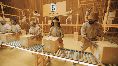 Parenting Factory GIF by Hello Bello - Find & Share on GIPHY