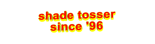 Orange Shade Tosser Since '96 Sticker by AnimatedText for iOS & Android ...